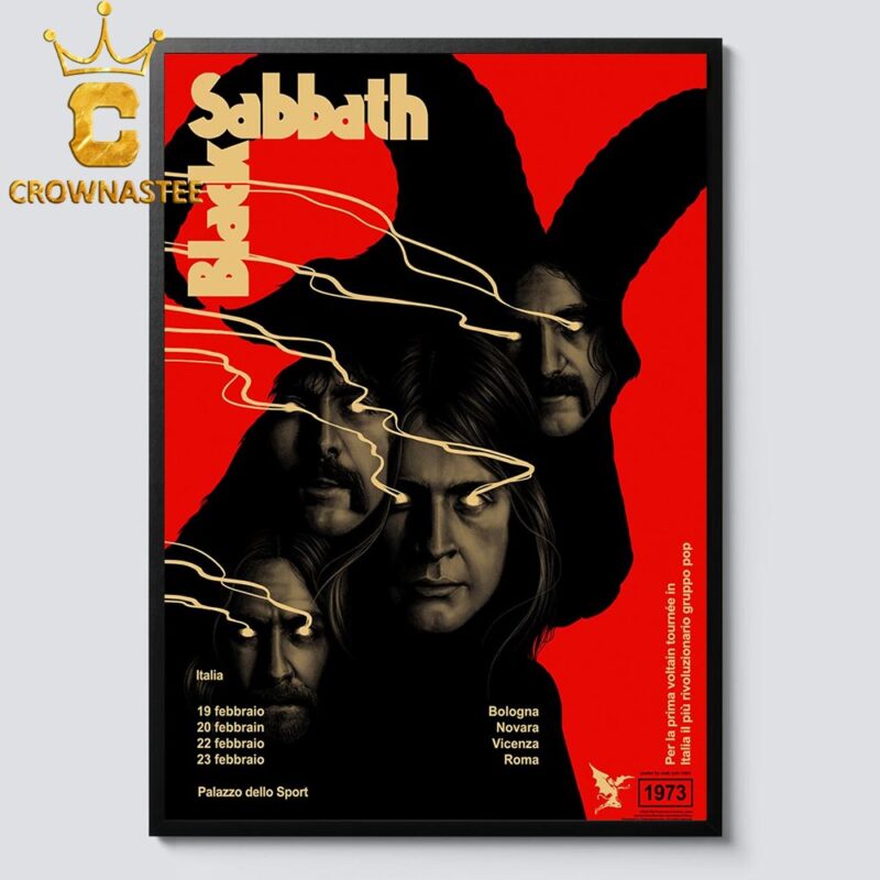 Black Sabbath Ozzy Osbourne Tony Iommi Geezer Butler And Bill Ward Back ...